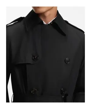 Hugo Boss Belted Double-breasted Coat