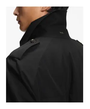 Hugo Boss Belted Double-breasted Coat