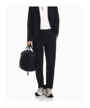 Emporio Armani Pleated-detail Tailored Trousers