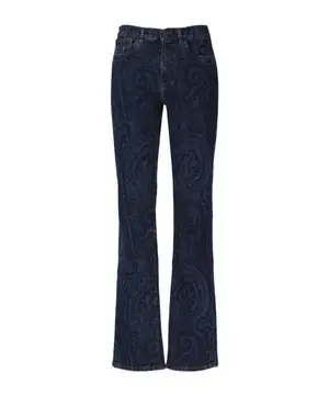 Etro Paisley Straight-leg Jeans