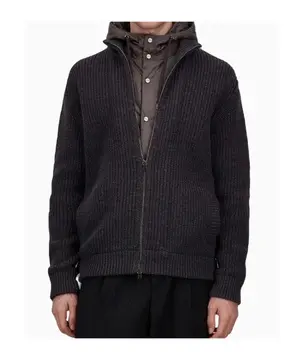 Herno Zip-up Knit Top