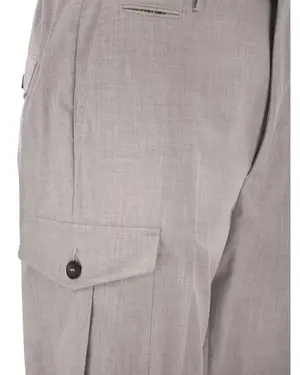 Peserico Belt-loop Utility Casual Trousers
