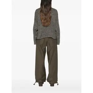 BASERANGE Long-sleeve High-neck Knit Top - No