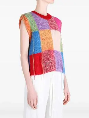 Comme Des Garçons Sleeveless Knit Top