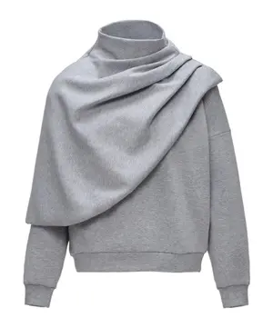 Magda Butrym Draped Panel Sweatshirt