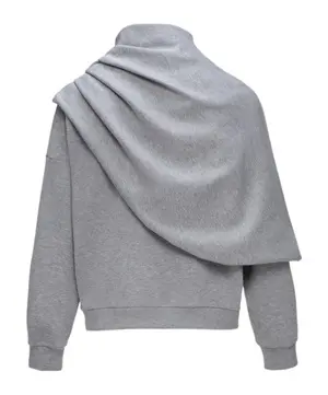 Magda Butrym Draped Panel Sweatshirt