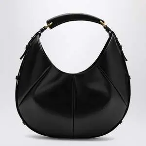 Saint Laurent Saint Laurent Black Mombasa Leather Bag Women Black