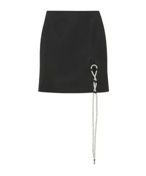 Giuseppe Di Morabito Embellished Mini Skirt - Black