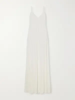 RUOHAN Wool-blend Knitted Maxi Dress