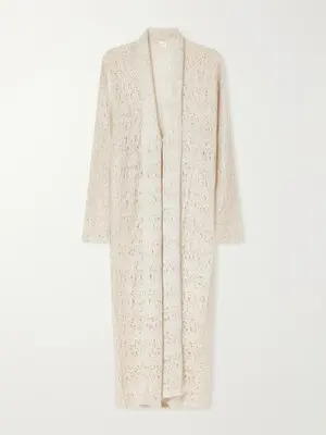 RUOHAN Evora Draped Open-knit Cardigan