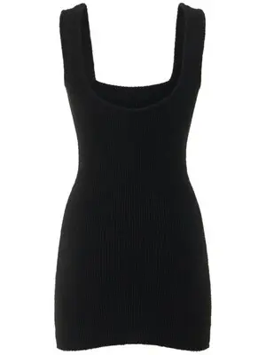 Wardrobe.NYC Stretch Knitted Mini Dress