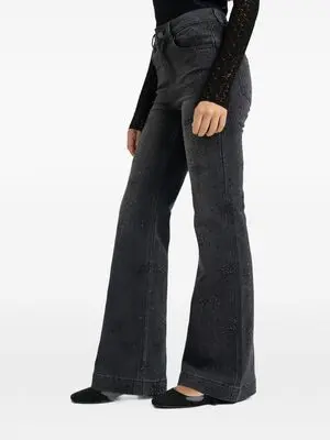 Liu Jo Embellished Flared Jeans