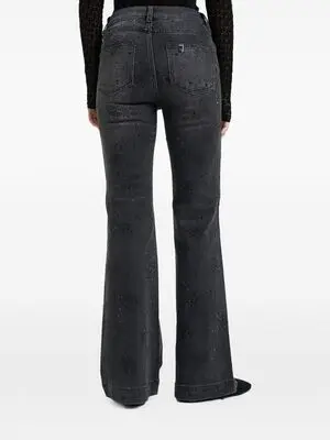 Liu Jo Embellished Flared Jeans