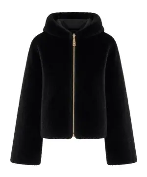Liu Jo Reversible Faux Fur Hooded Jacket