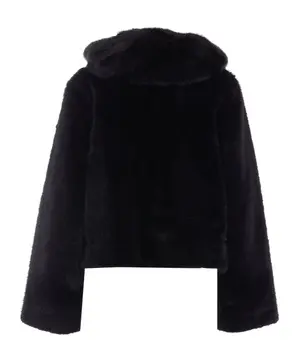 Liu Jo Reversible Faux Fur Hooded Jacket