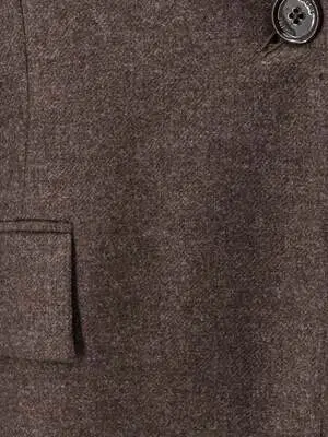 TOTEME Scarf Lapel Viscose And Wool Blazer