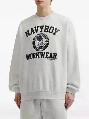 CHOCOOLATE Graphic-print Sweatshirt
