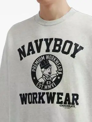CHOCOOLATE Graphic-print Sweatshirt