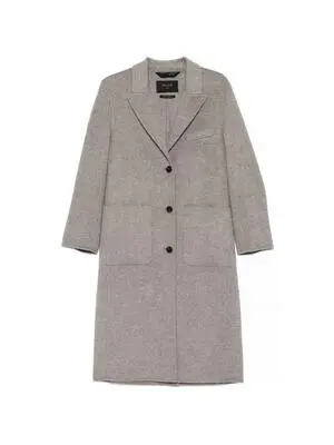 PALTO Elsa Db Single-breasted Wool Coat