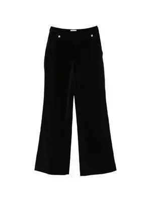 TEMPERLEY LONDON Crystal Clove Velvet Trousers