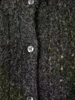 TRUSSARDI Cable-knit Button-up Vest