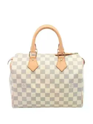 LOUIS VUITTON 2010 25 Speedy Damier Azur Handbag - Neutrals