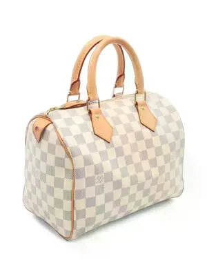 LOUIS VUITTON 2010 25 Speedy Damier Azur Handbag - Neutrals