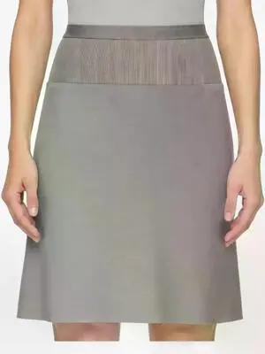 Rick Owens Short Bias Skirt - Grey