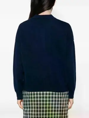 ABSOLUT CASHMERE Button-up Polo Cardigan