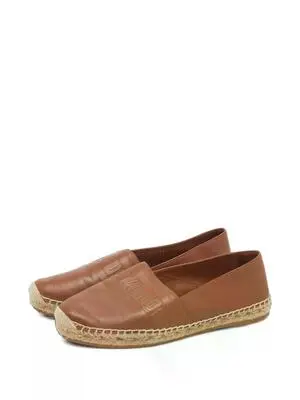 Dior Granville Leather Espadrille Flats