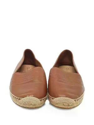 Dior Granville Leather Espadrille Flats