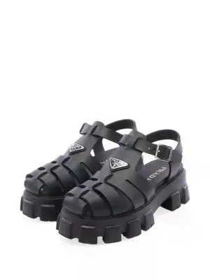 Prada 2010s Monolith Sandals