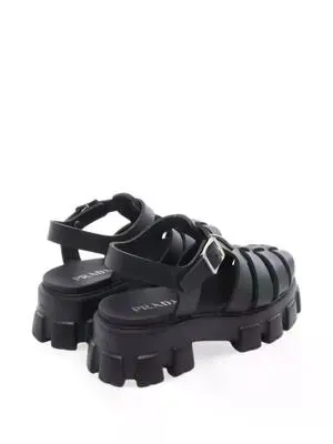 Prada 2010s Monolith Sandals