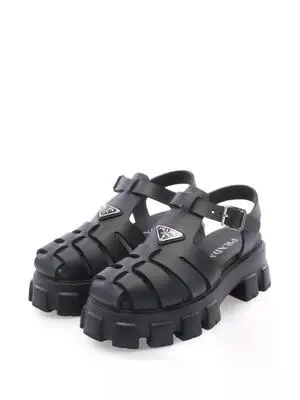 Prada 2010s Monolith Sandals