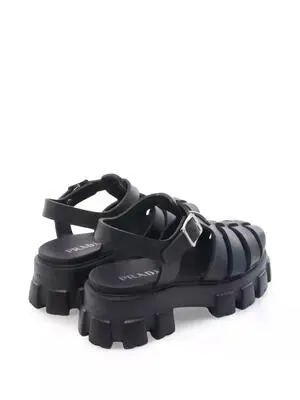 Prada 2010s Monolith Sandals