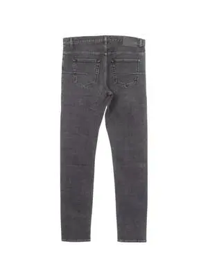 Dior 2010s Button-up Slim-fit Jeans - Grey