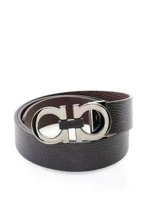 FERRAGAMO 2020 Gancini Buckle Belt - Black