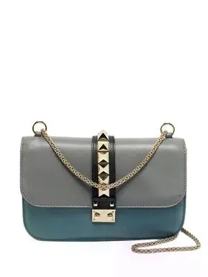 Valentino Garavani Medium Rockstud Glam Lock Shoulder Bag