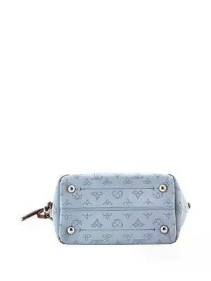 LOUIS VUITTON Hina Handbag Mahina Leather Pm Shoulder Bag - Blue