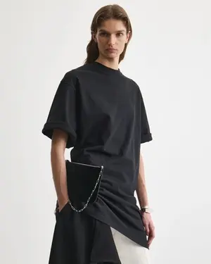 Phoebe Philo Chain Shoulder Bag - Black