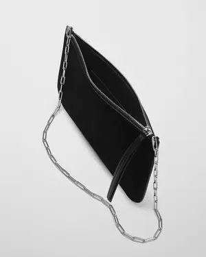 Phoebe Philo Chain Shoulder Bag - Black