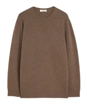 JIL SANDER Oversized Crew Neck Knitted Sweater
