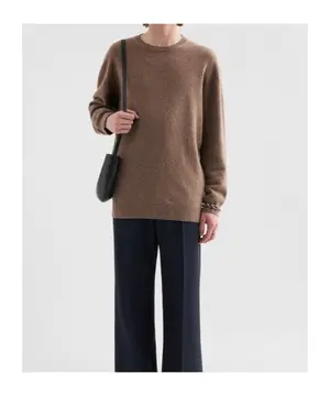 JIL SANDER Oversized Crew Neck Knitted Sweater