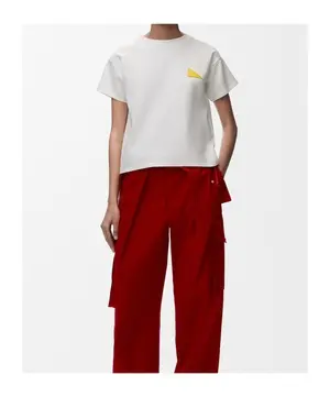 Loewe T-shirt In Cotton Blend - White