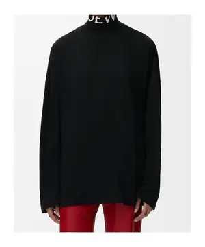 Loewe Logo-print Roll-neck Top