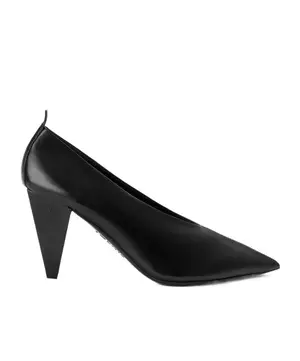 Loewe Pointed Cone-heel Pumps - Black