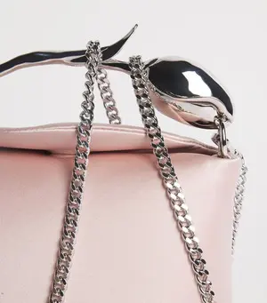 Erdem Mini Satin Bloom Top-handle Bag