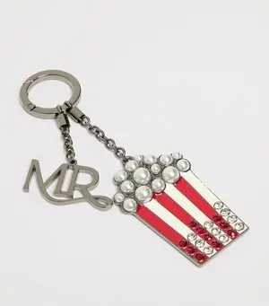 Marina Rinaldi Faux Pearl Keyring