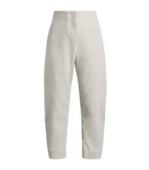 STUDIO NAMNYAK Cotton Bora Stripe Trousers