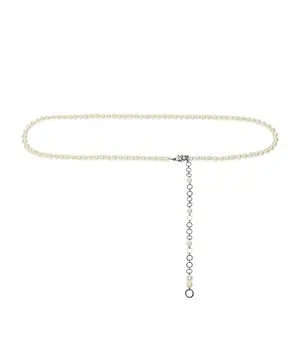 Marina Rinaldi Faux Pearl Belt